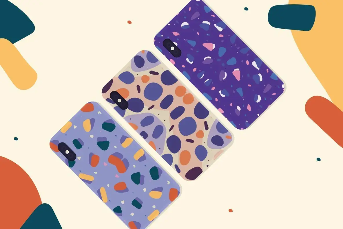 Painted Patterns Graphics - YouWorkForThem