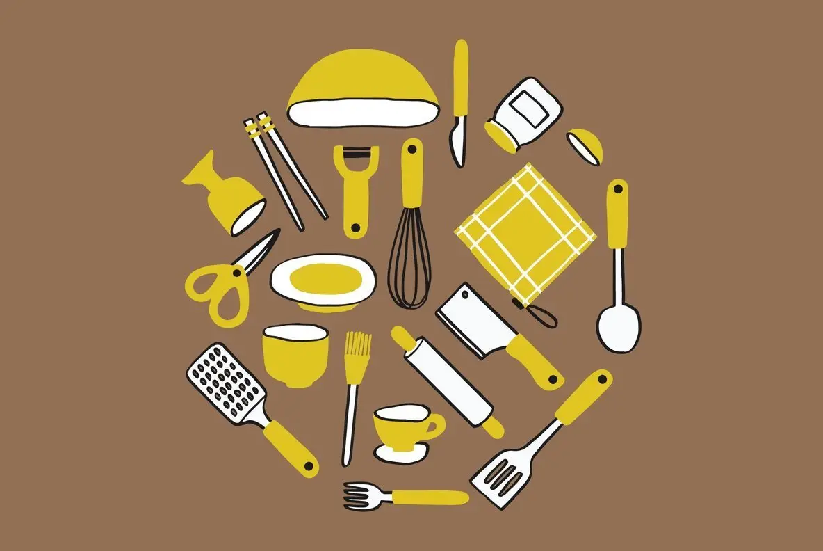 Kitchenware Graphics and Patterns Graphics - YouWorkForThem