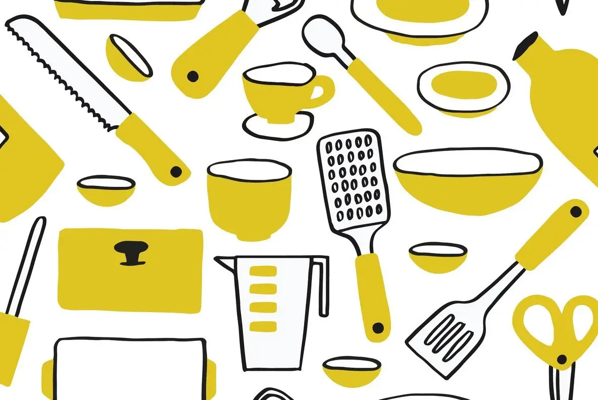 Kitchenware Graphics and Patterns Graphics - YouWorkForThem