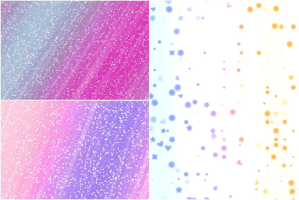 10 Confetti Glitter Backgrounds Graphics - YouWorkForThem