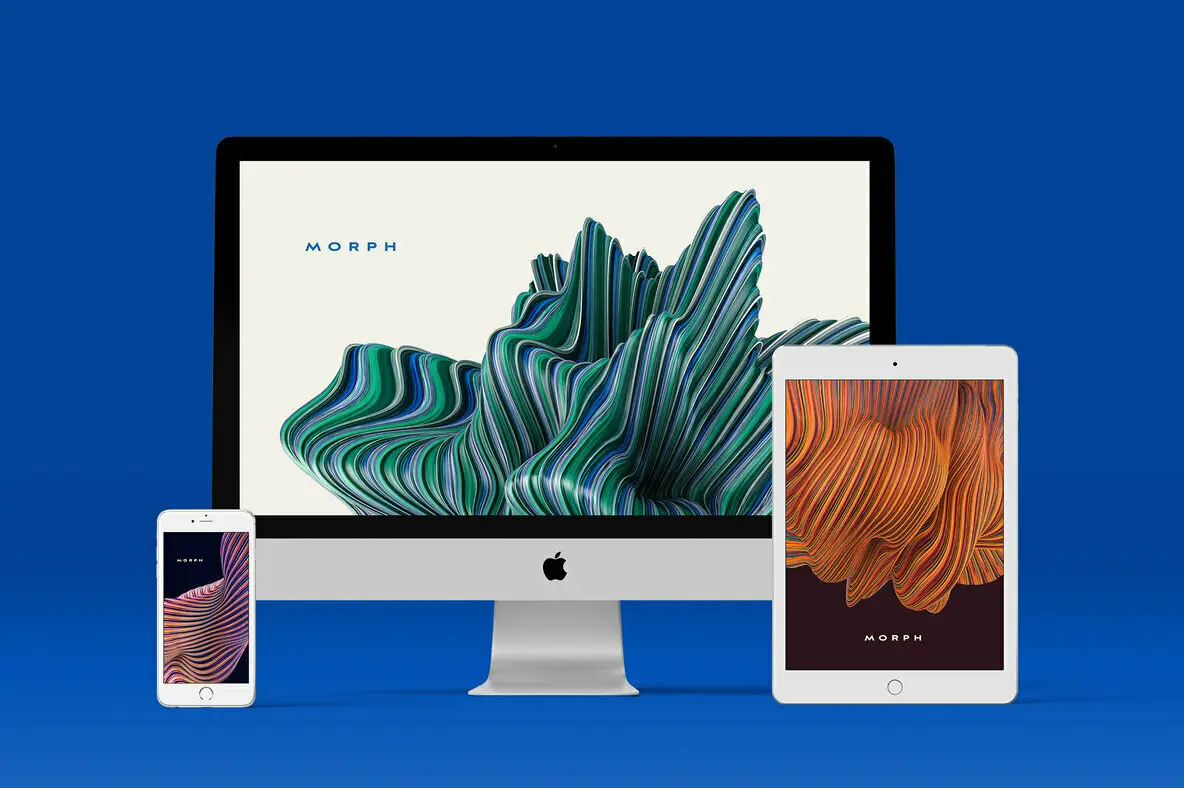 Morph - Bursting 3D shapes Graphics - YouWorkForThem