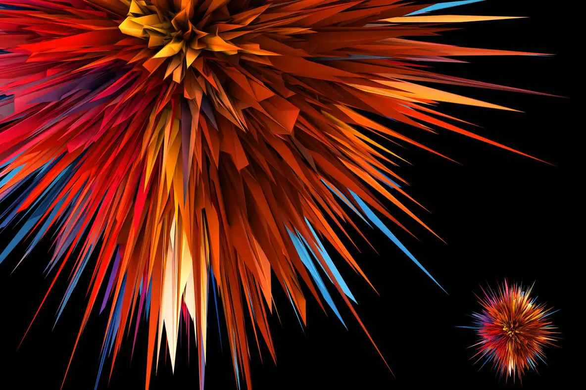 Spiked—12 Pointy 3D Textures Graphics - YouWorkForThem