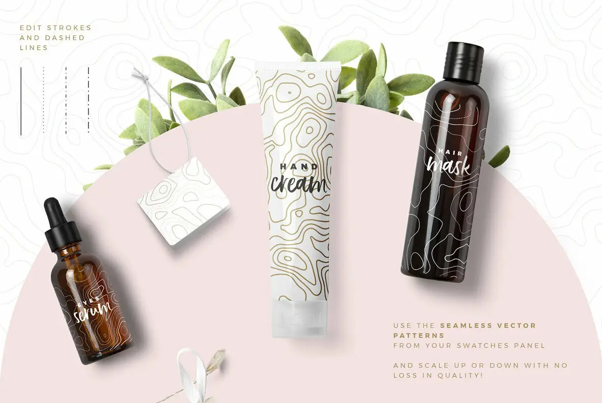 Topographic Maps Patterns Graphics - YouWorkForThem