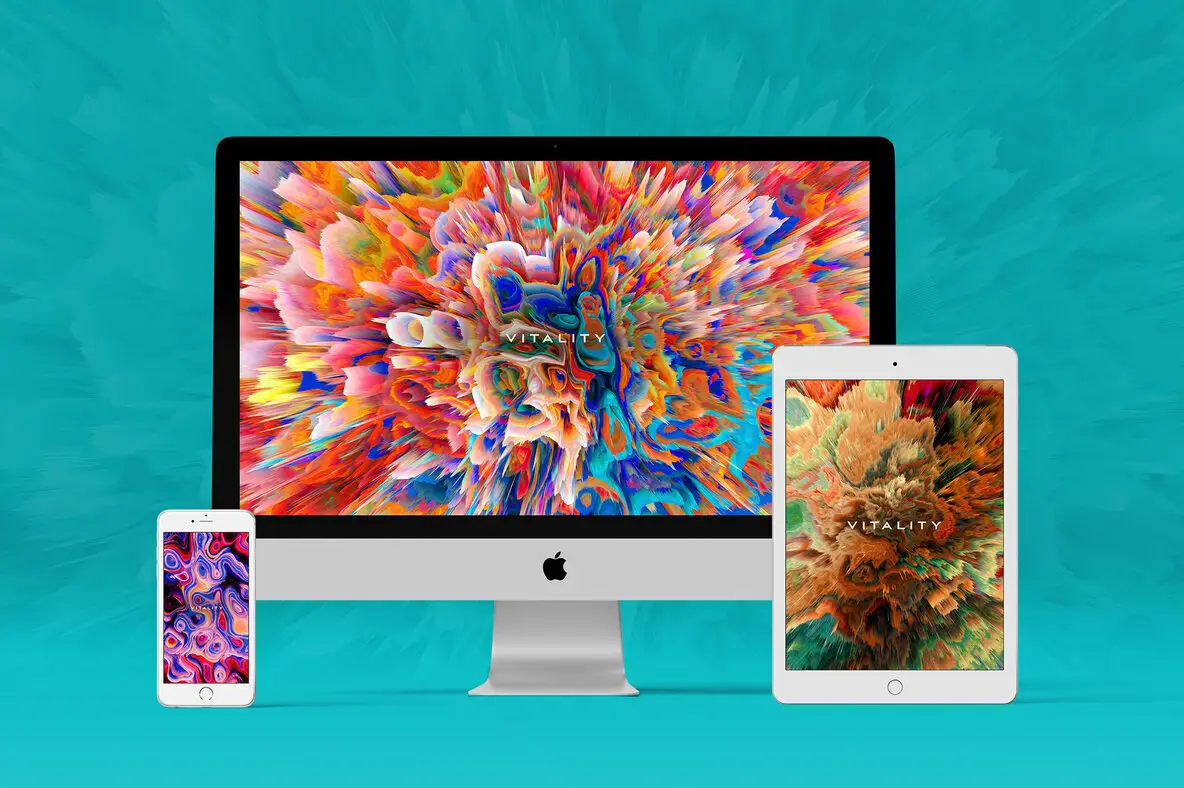 Vitality - 15 Dynamic 3D Textures Graphics - YouWorkForThem