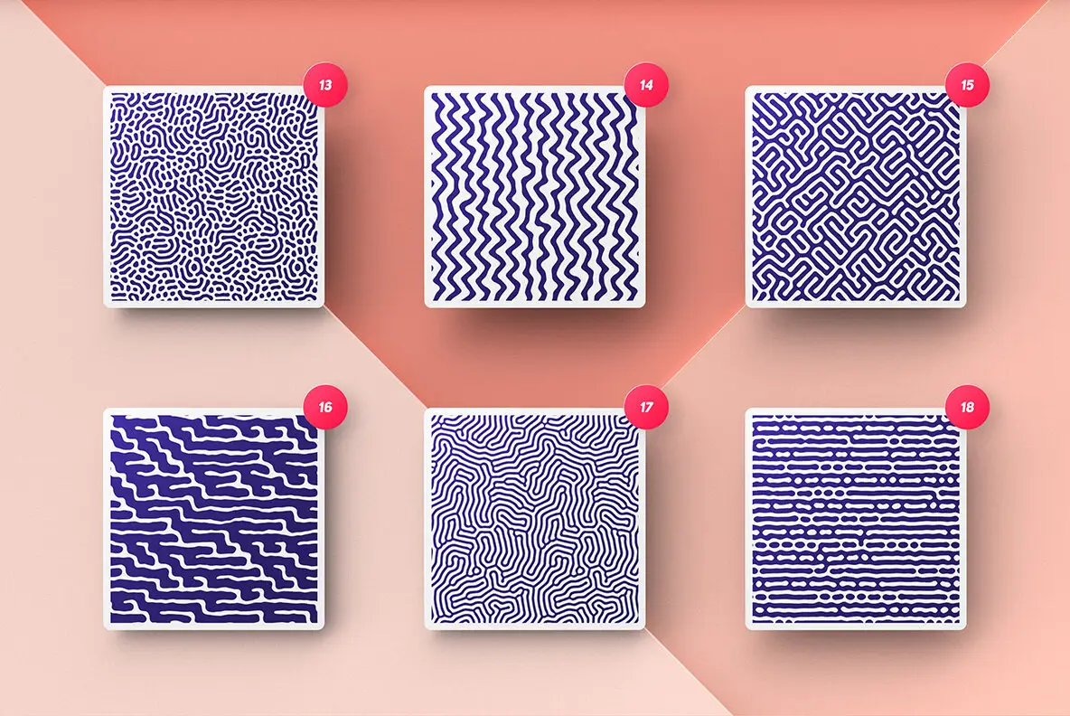 Organic Patterns Collection Graphics - Youworkforthem
