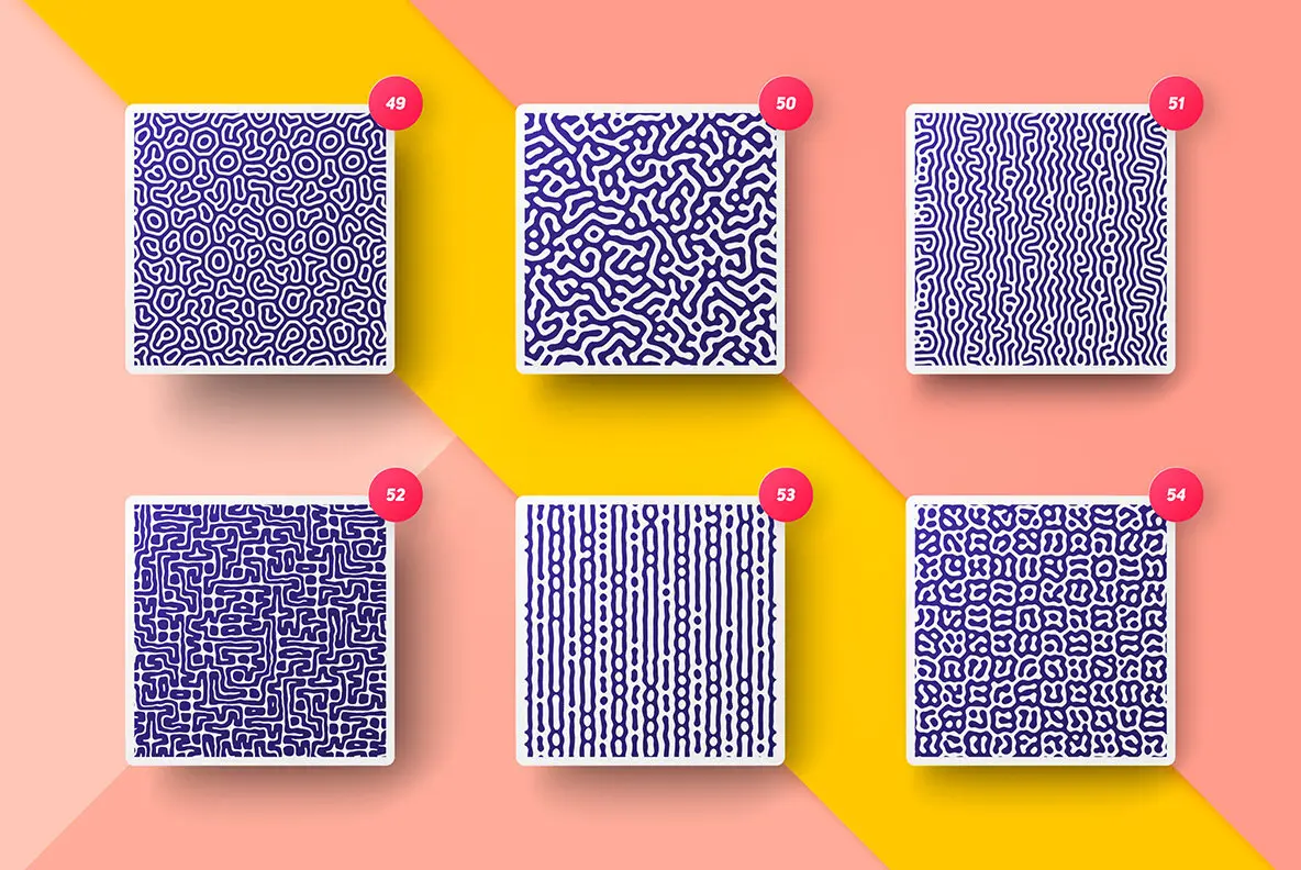 Organic Patterns Collection Graphics - YouWorkForThem