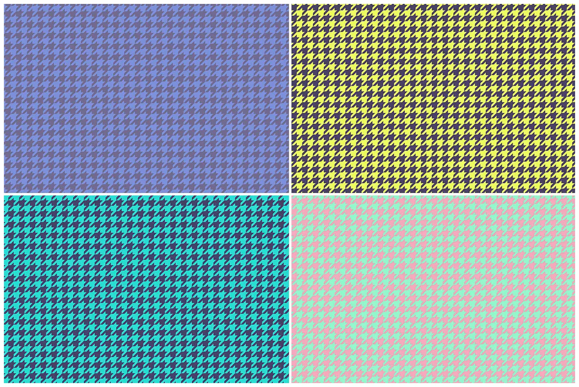 20 Houndstooth Background Textures Graphics - YouWorkForThem