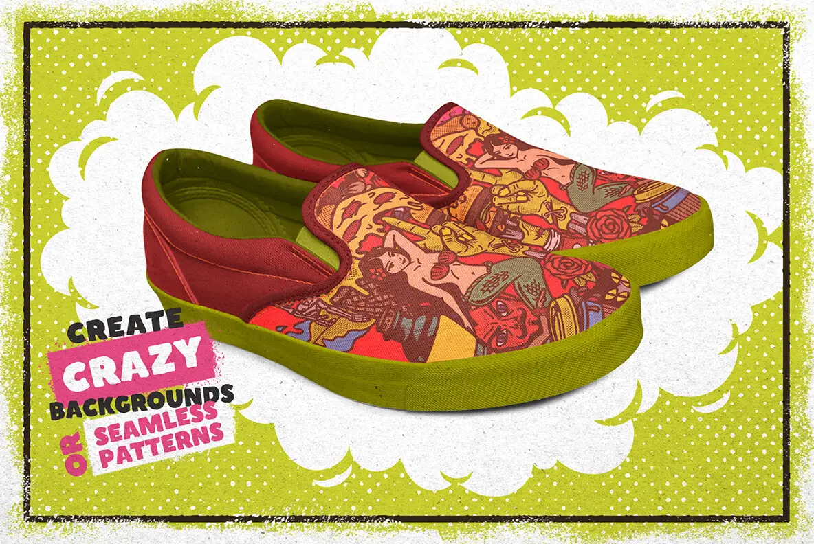 Old School Illustrations Graphics - YouWorkForThem