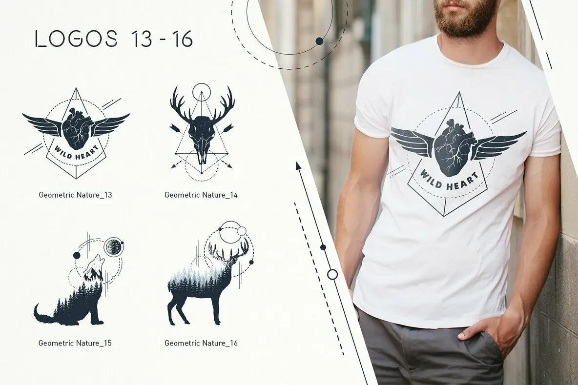 Geometric Nature Graphics - YouWorkForThem