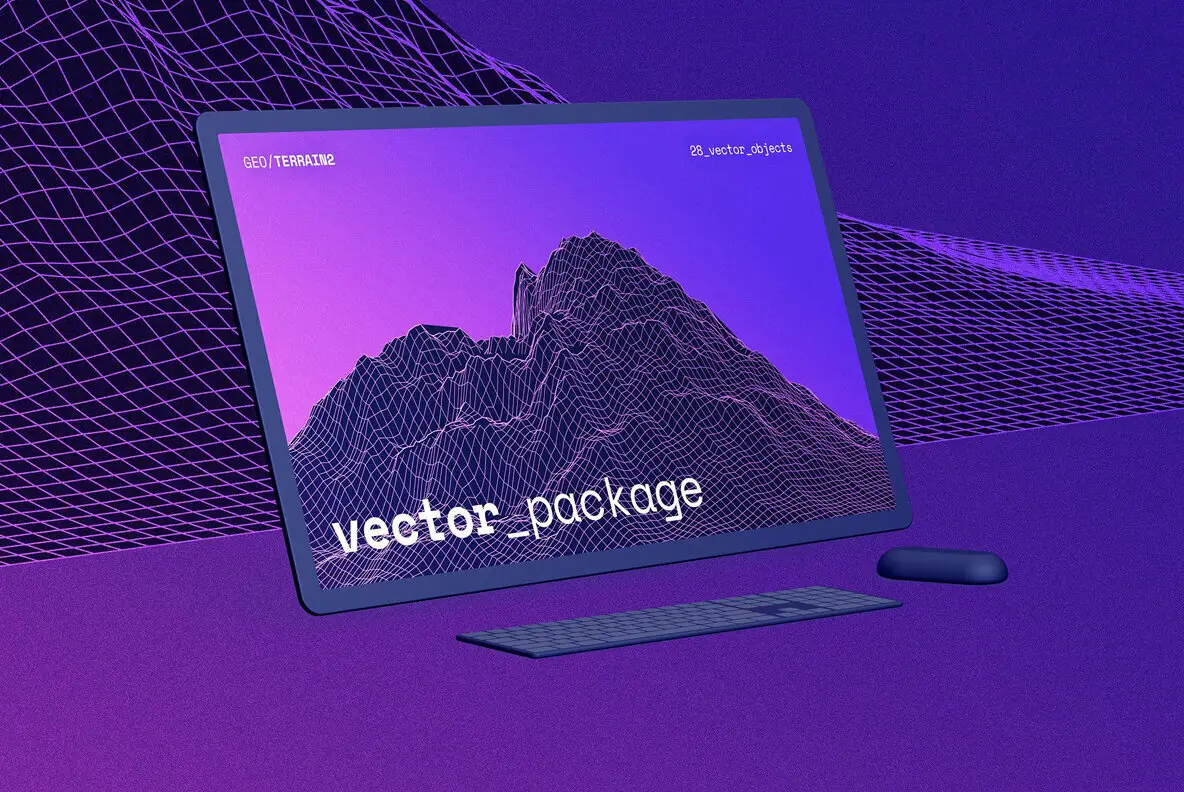 GEO_TERRAIN2 Vector Pack Graphics - YouWorkForThem