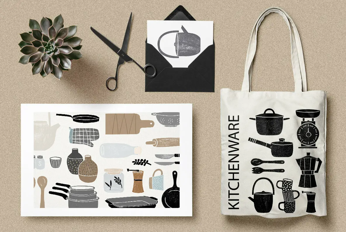 Kitchenware Graphics - YouWorkForThem