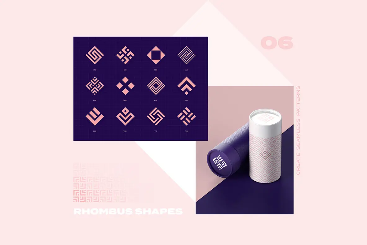 96 Geometric Shapes Logo Marks Collection VOL.1 Graphics - YouWorkForThem