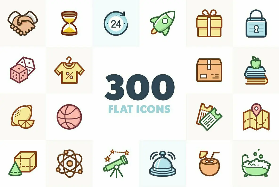 Capitalist Flat Icons Collection Graphics - YouWorkForThem