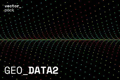 GEO_WAVES3 Vector Pack Graphics - YouWorkForThem