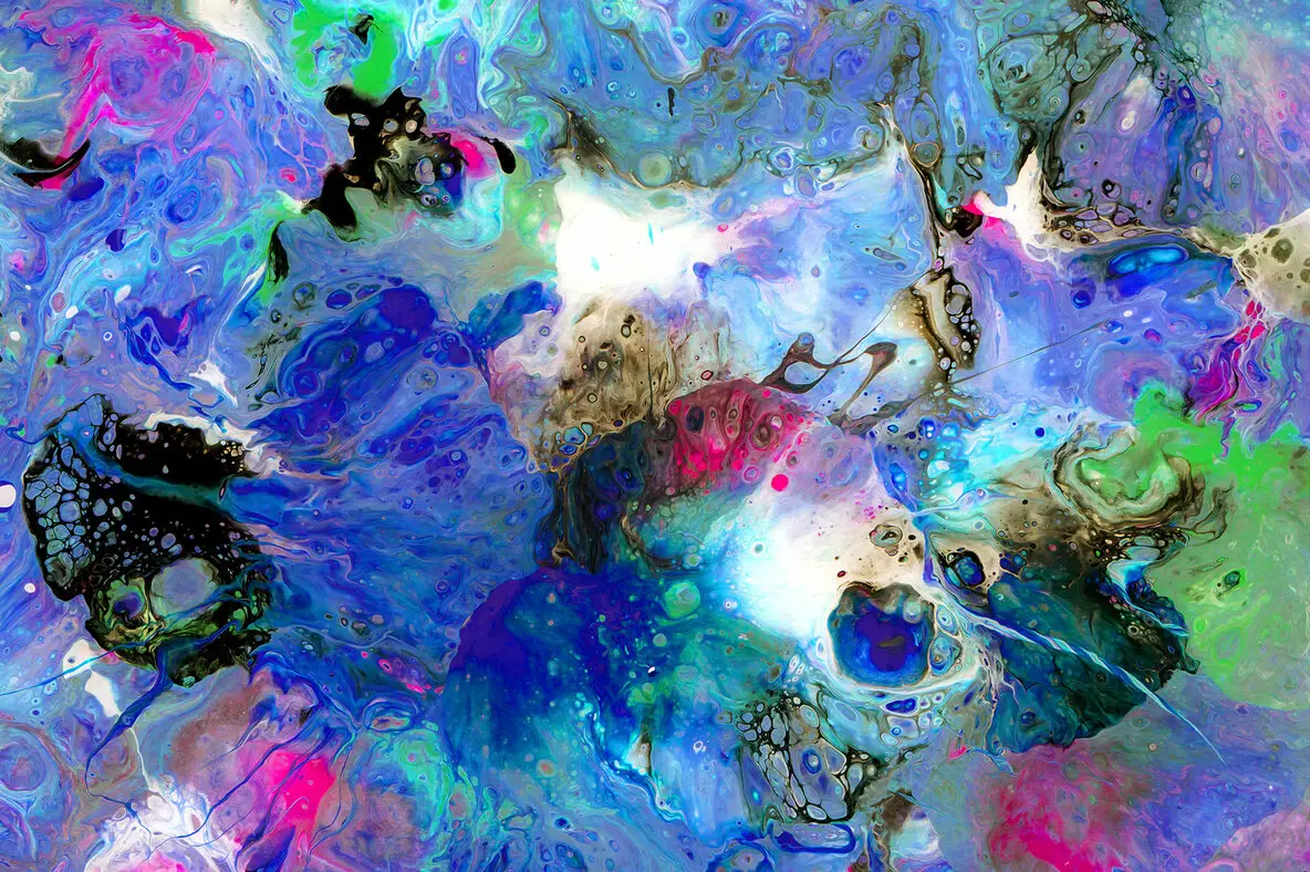 Emerge—Fluid Abstract Paintings Graphics - YouWorkForThem