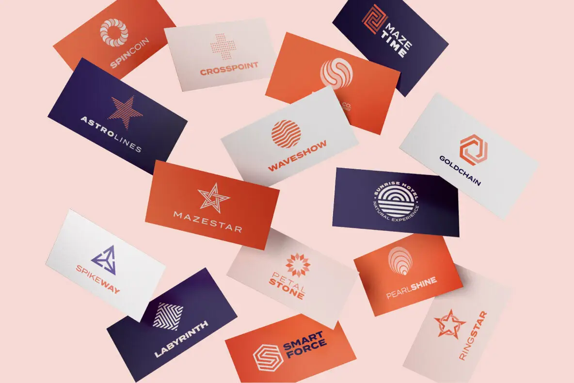 96 Geometric Shapes Logo Marks Collection VOL.2 Icons - YouWorkForThem