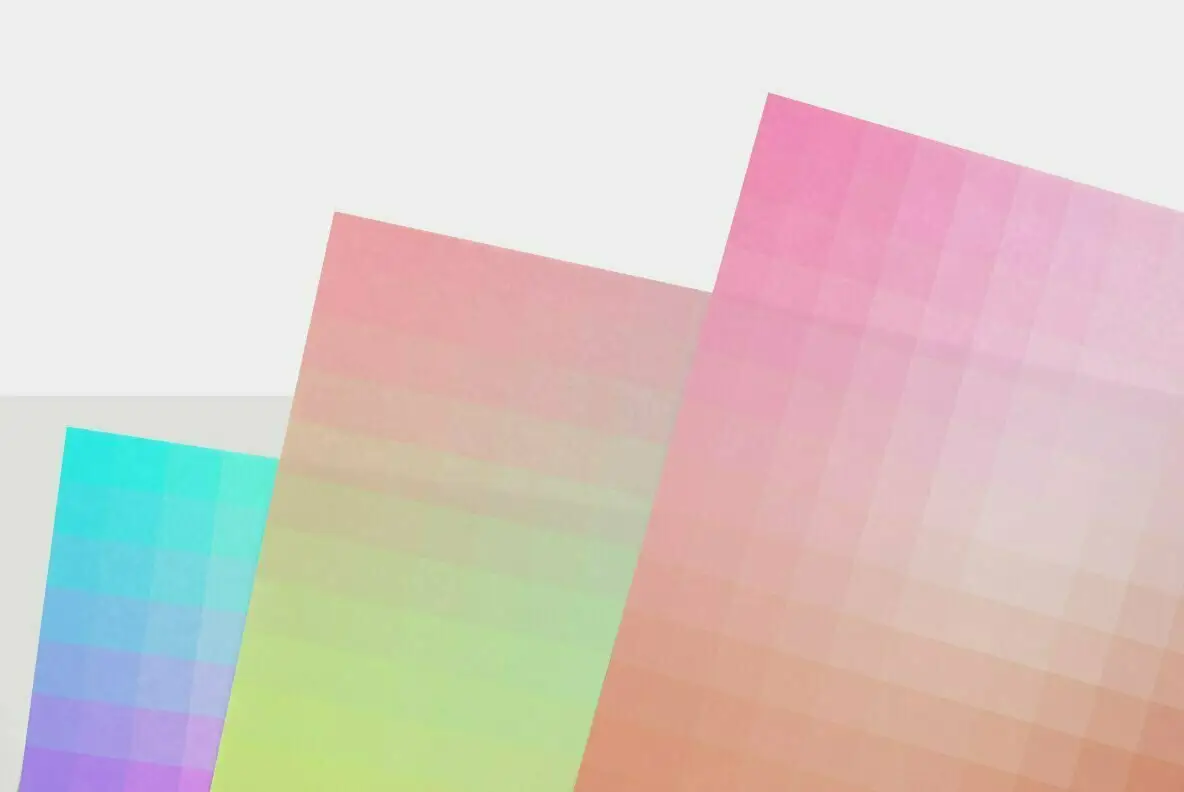 Gradient Blocks Graphics - YouWorkForThem
