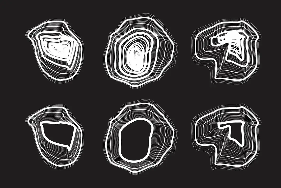 18 Vector Distortion Shapes Graphics - YouWorkForThem