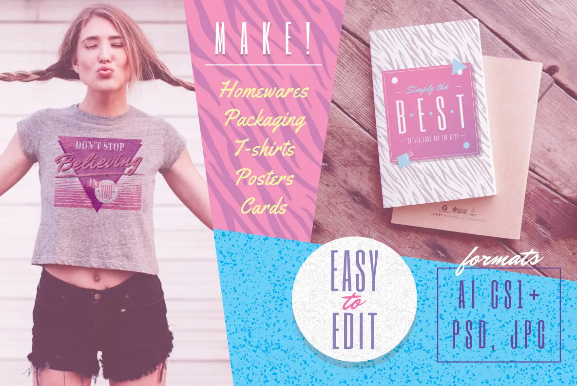 1980s Retro Logos and Slogans Logos - YouWorkForThem
