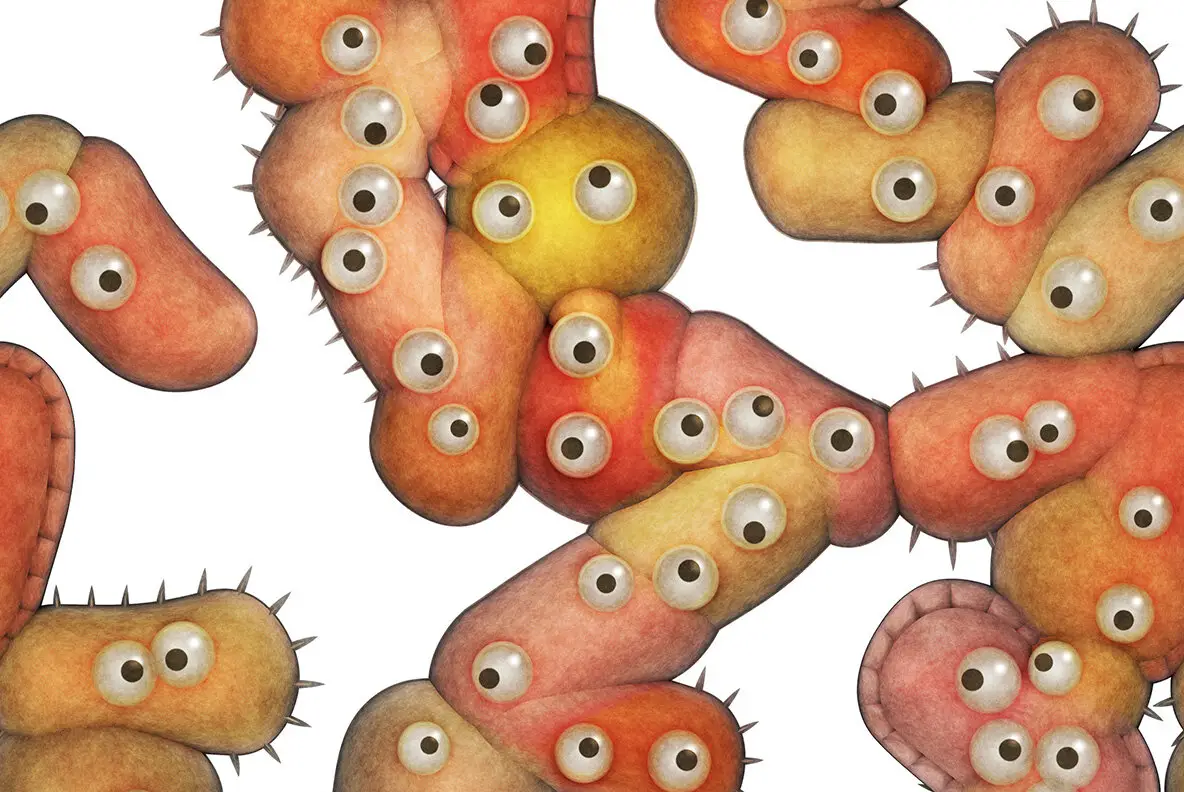 Bacteria Cell Backgrounds Abstract - YouWorkForThem