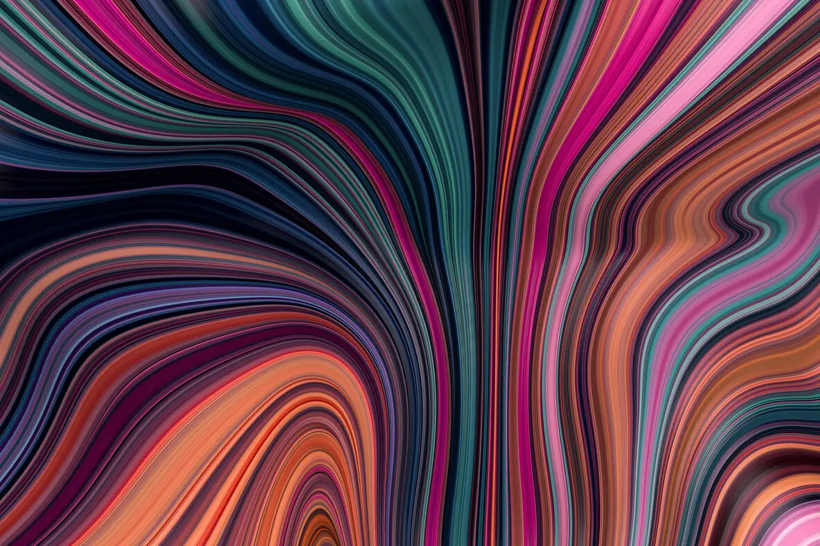 Swerve – Sweeping Line Textures Abstract - YouWorkForThem