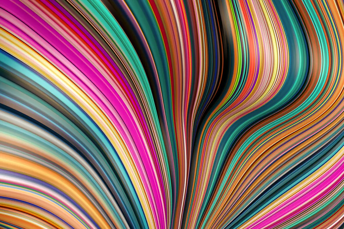 Swerve – Sweeping Line Textures Abstract - YouWorkForThem