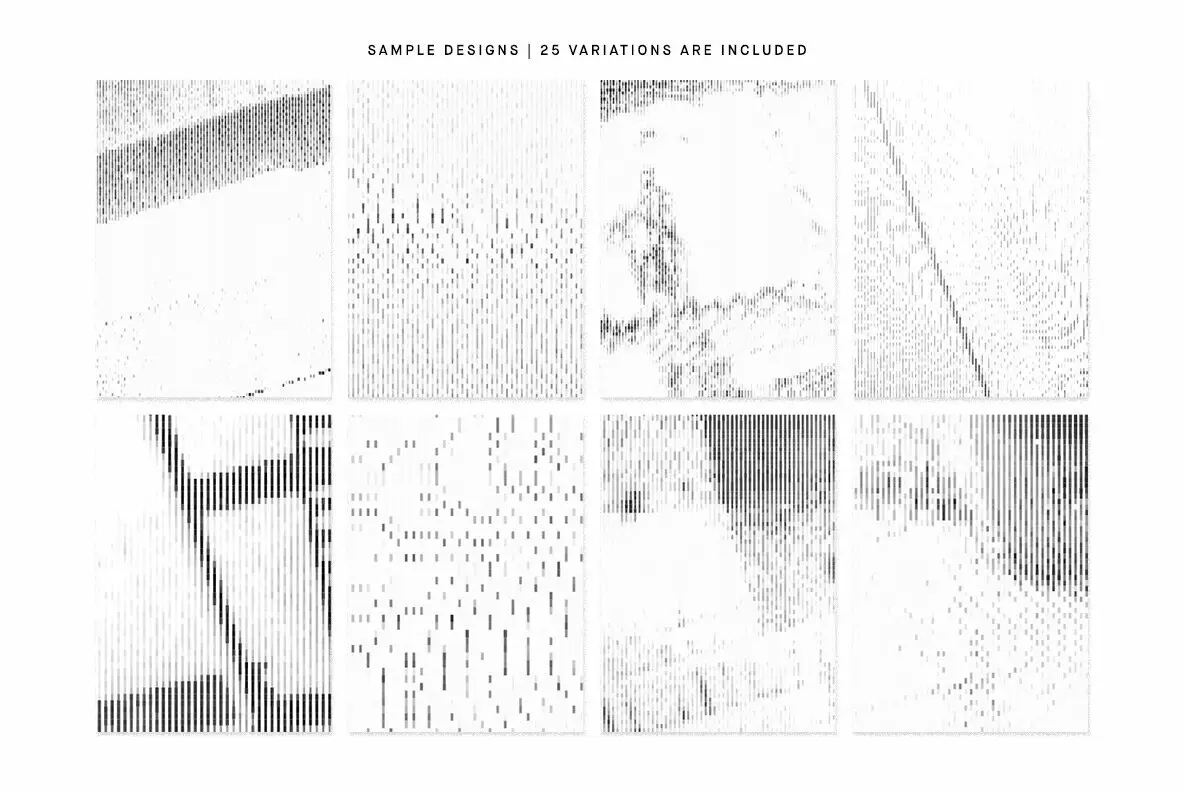 Binary Mosaic Graphics - YouWorkForThem