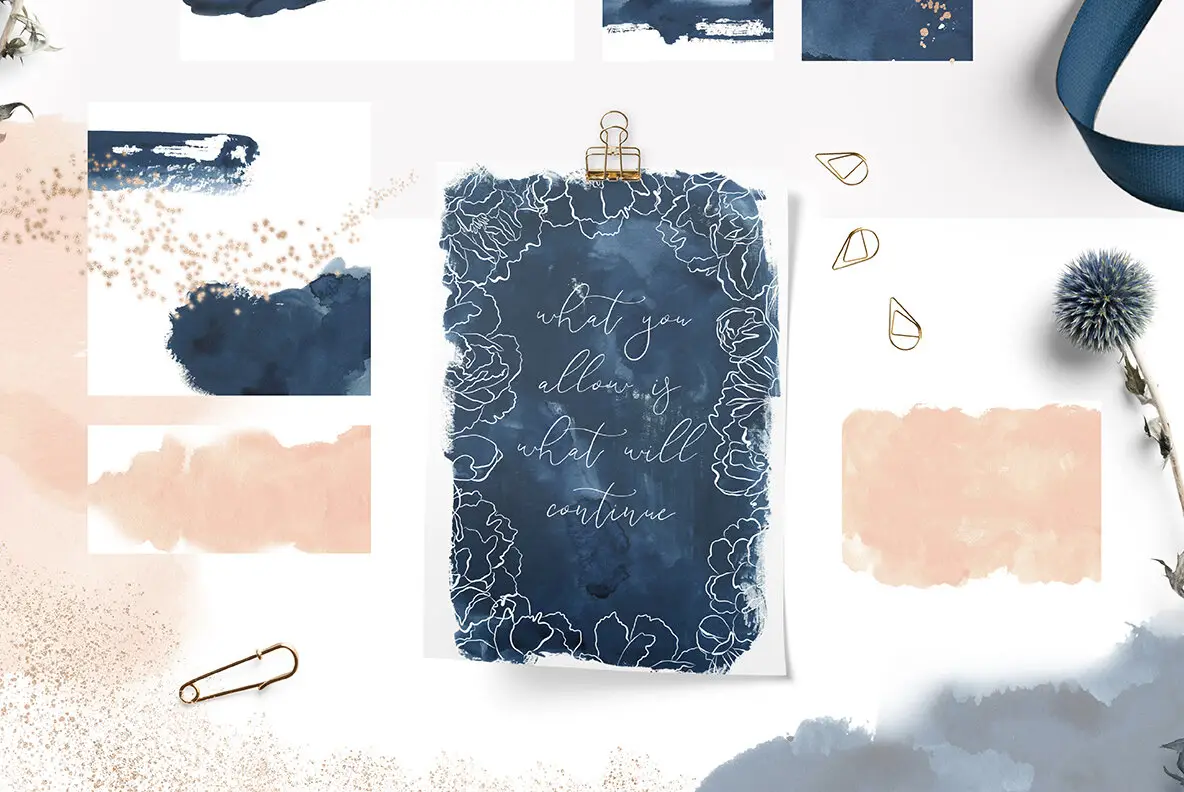 Creamy Blush Collection Font - FontPath