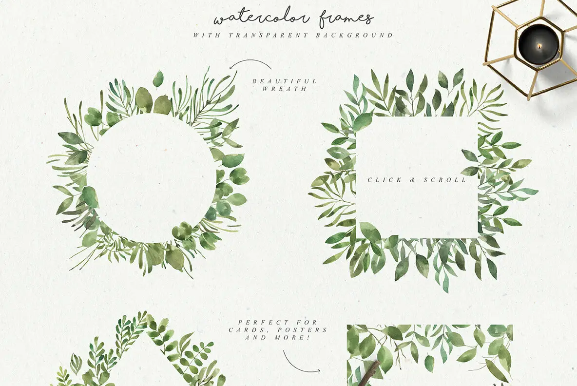 Leafy Leaf Collection Graphics - YouWorkForThem