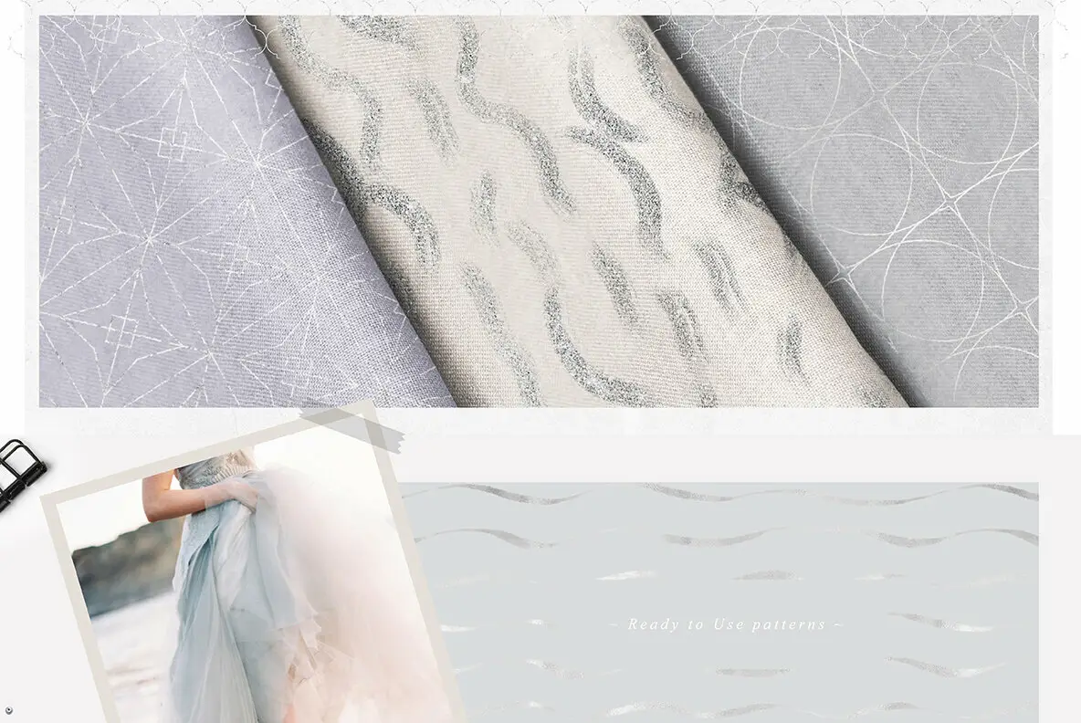 Fancy Silver Pattern Collection Patterns - YouWorkForThem