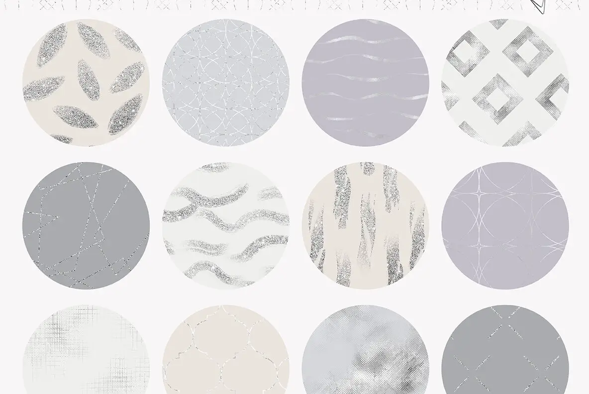 Fancy Silver Pattern Collection Patterns - YouWorkForThem