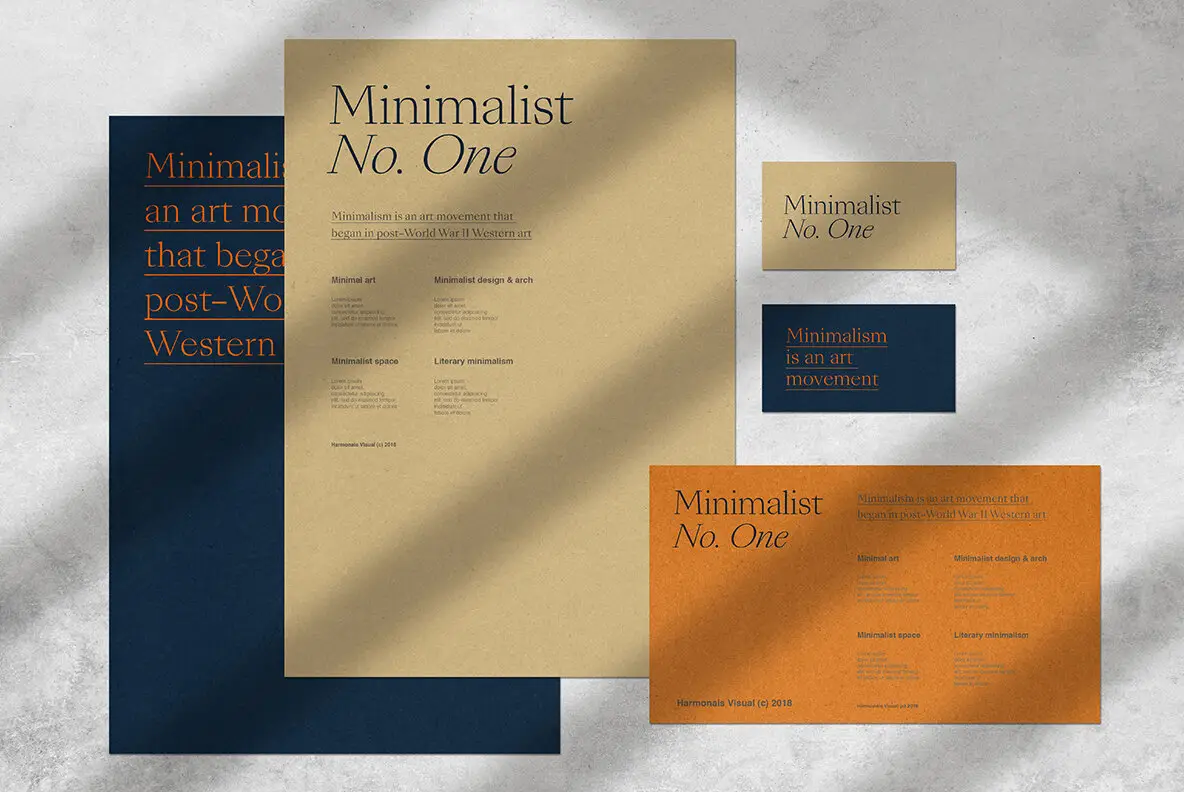 Minimalist No.1 - All Scenes Mockups - YouWorkForThem