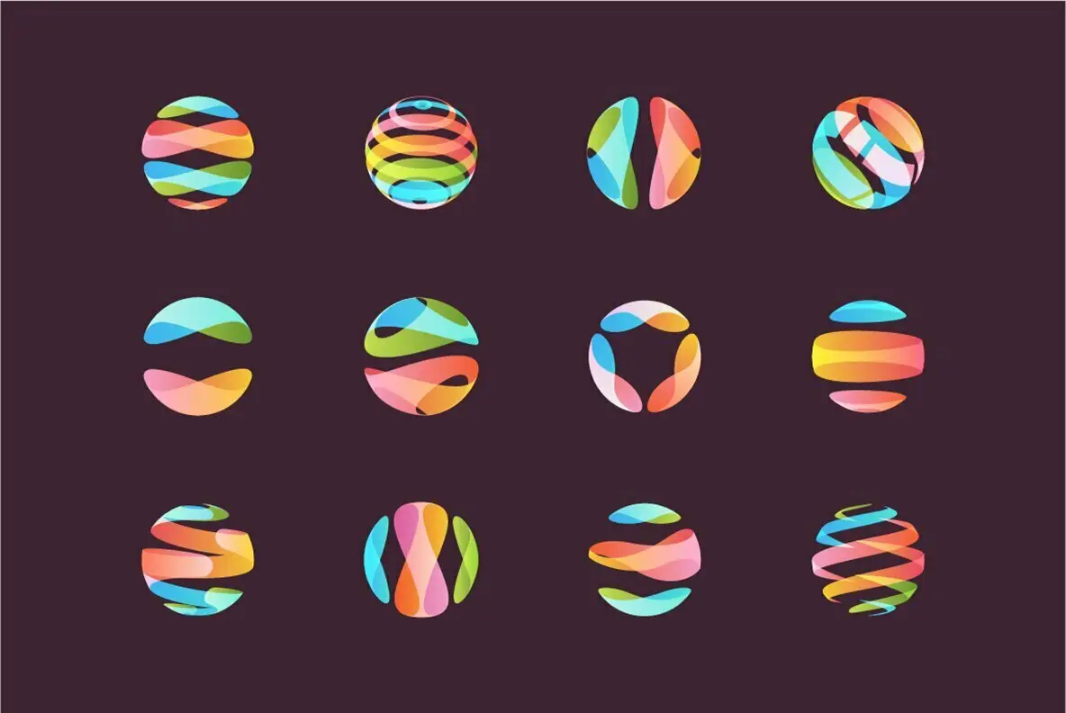 Sphere Logo Set 1 Graphics - YouWorkForThem