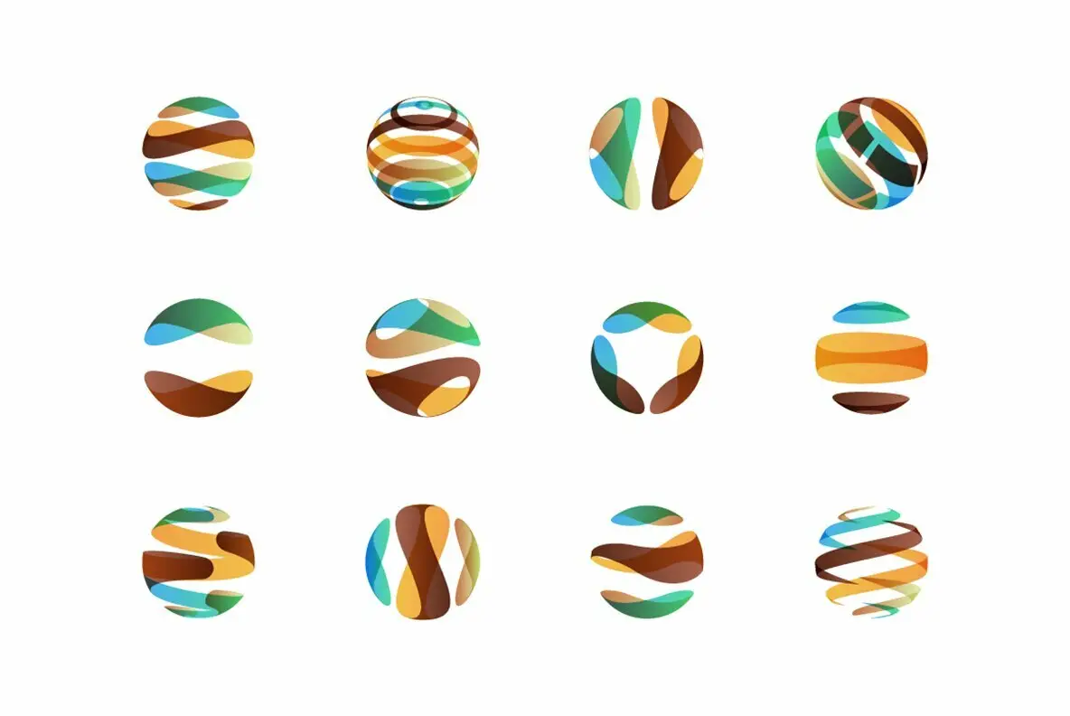 Sphere Logo Set 1 Graphics - YouWorkForThem