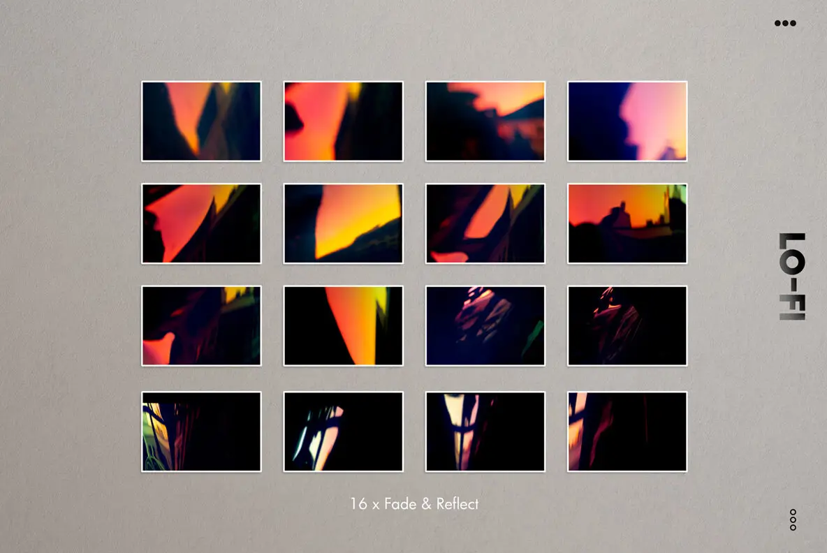 LO-FI - Over 90 Real Analog Light Leaks Overlays Graphics - YouWorkForThem