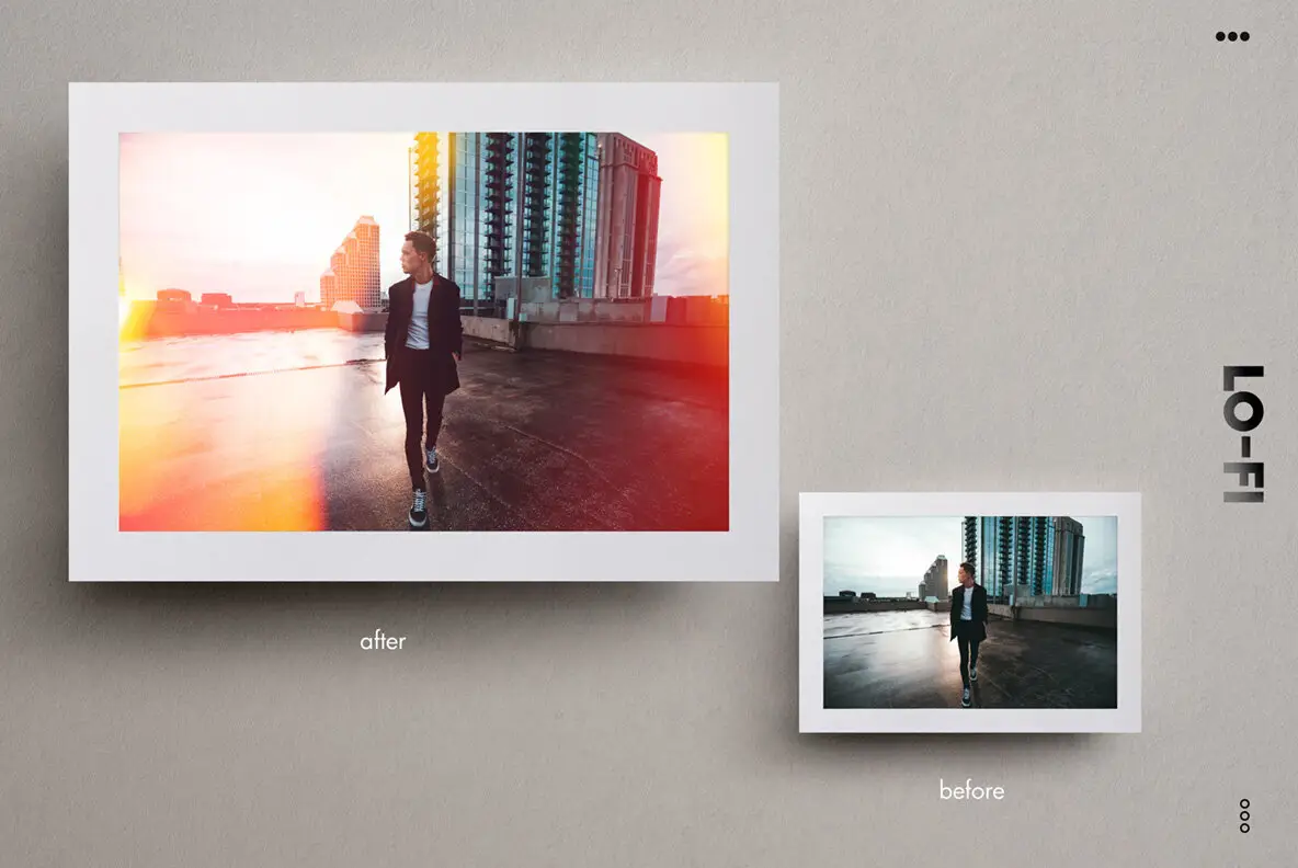 LO-FI - Over 90 Real Analog Light Leaks Overlays Graphics - YouWorkForThem