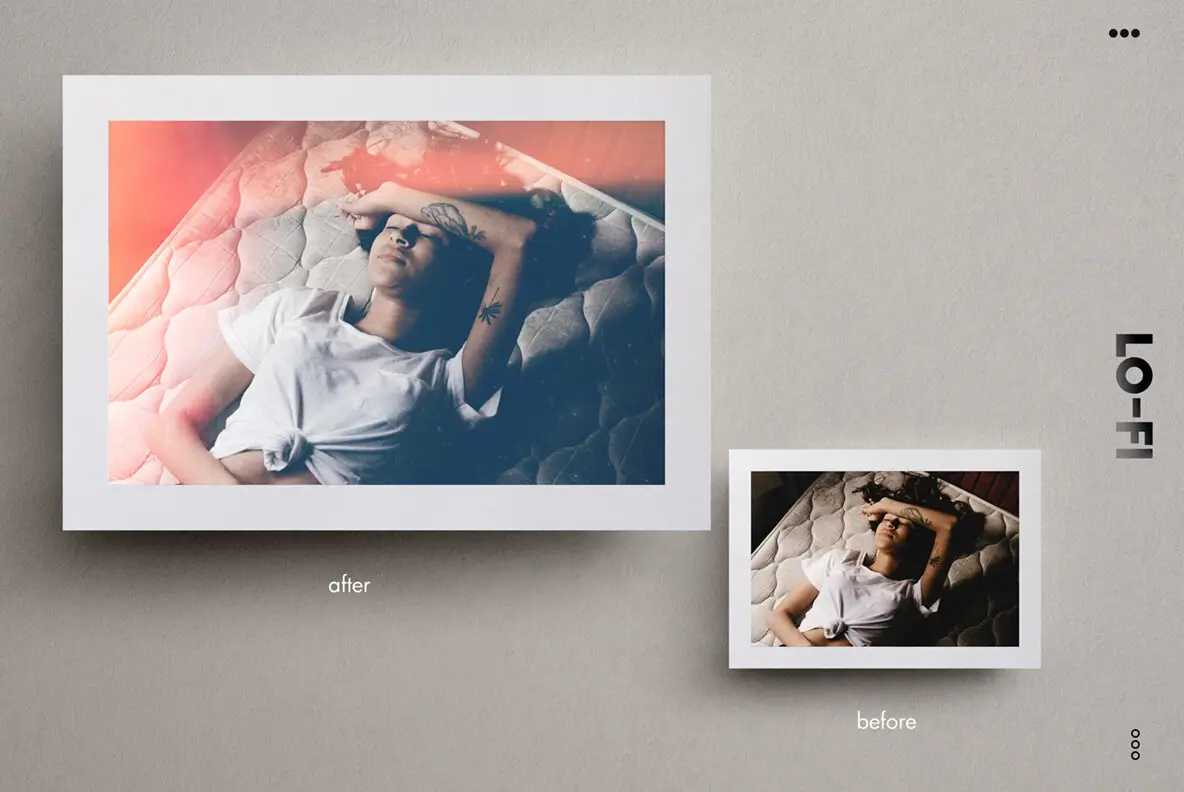 LO-FI - Over 90 Real Analog Light Leaks Overlays Graphics - YouWorkForThem