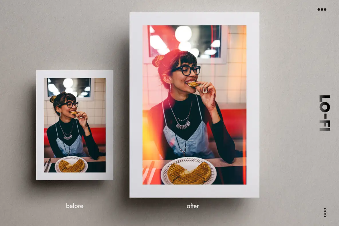 LO-FI - Over 90 Real Analog Light Leaks Overlays Graphics - YouWorkForThem