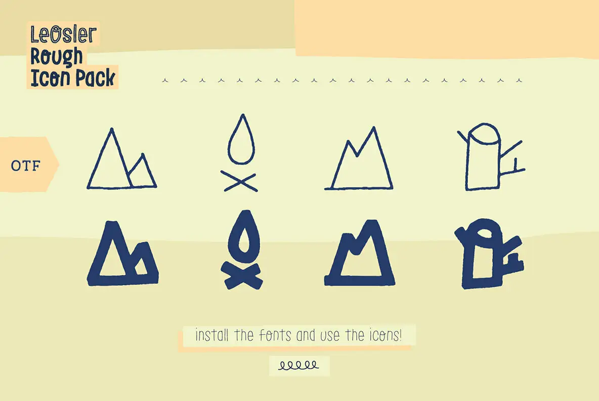 LeOsler Rough Icon Pack Graphics - YouWorkForThem