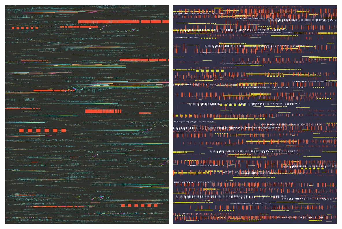 Glitched Graphics - YouWorkForThem