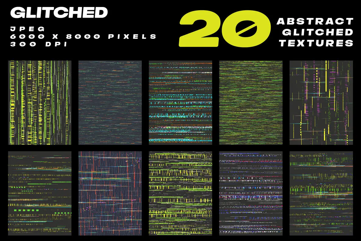 Glitched Graphics - YouWorkForThem