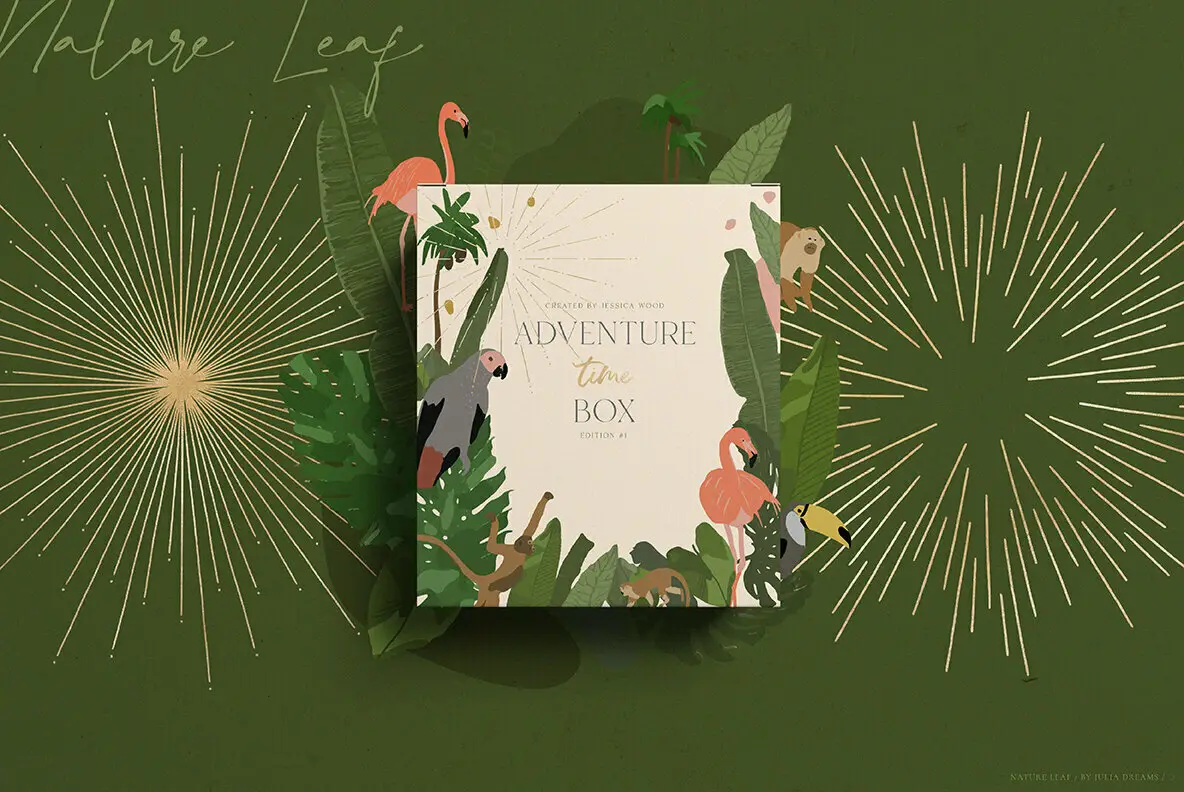 Nature Leaf Collection Graphics - YouWorkForThem