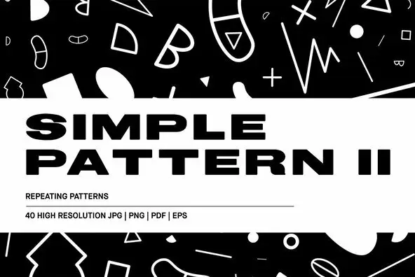Simple Patterns II Graphics - YouWorkForThem