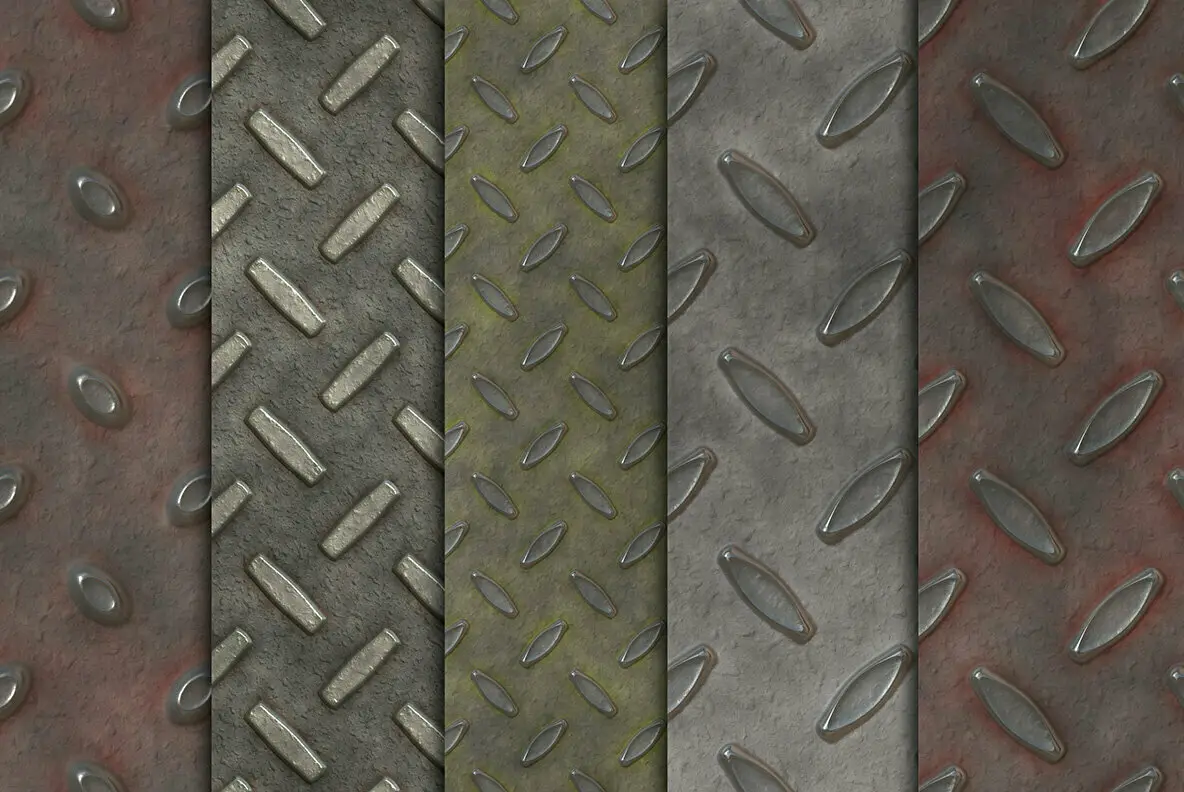 Diamond Plate Textures Graphics - YouWorkForThem