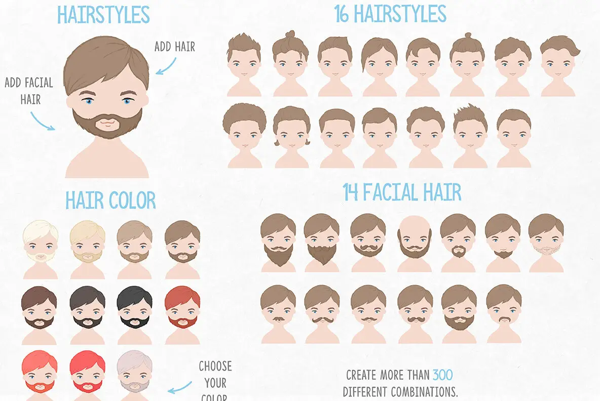 Portrait Character Creator People - YouWorkForThem