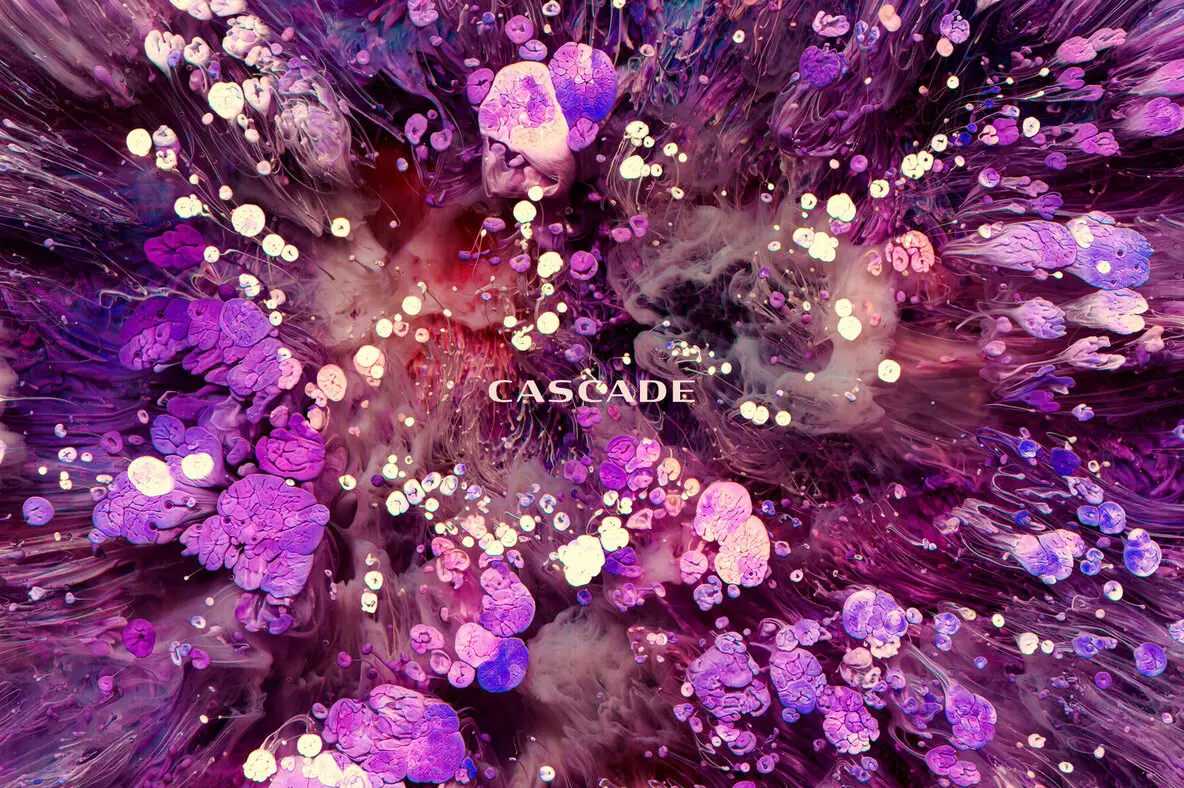 Cascade – Ink Resin Textures Graphics - YouWorkForThem