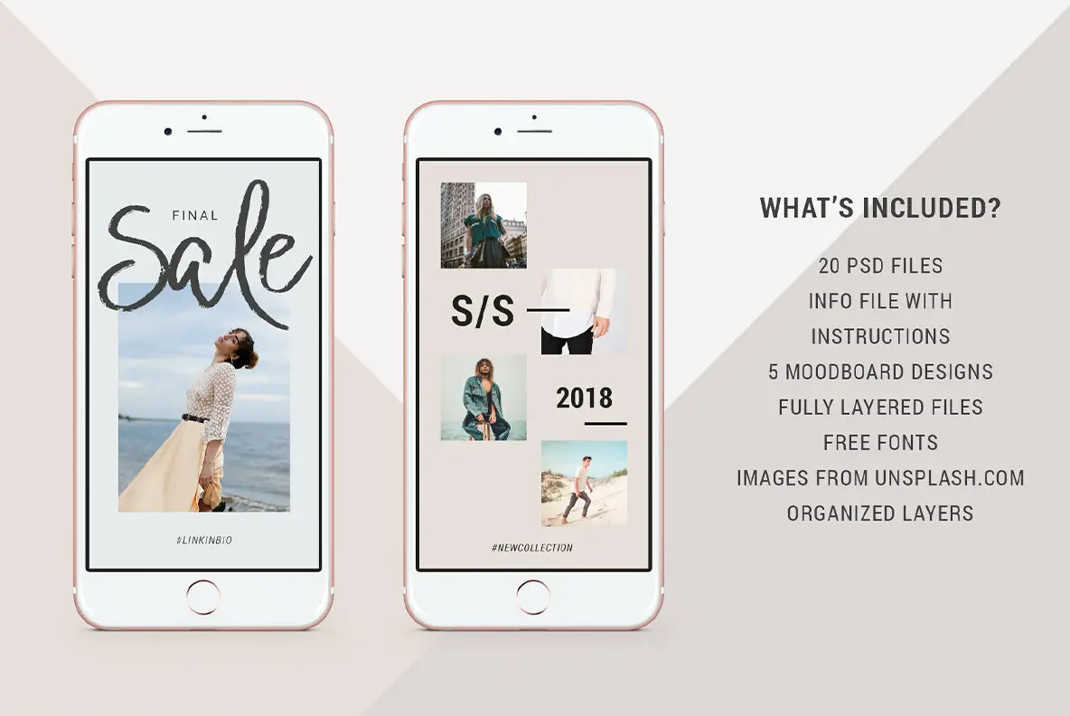 Animated Minimal Instagram Stories Graphics - YouWorkForThem