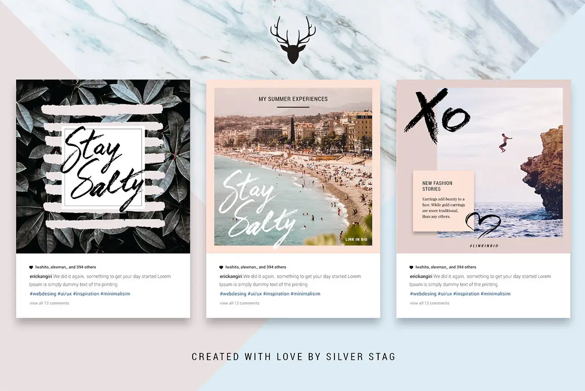 Mini Bundle Animated Instagram Posts Stories Pack Instagram ...
