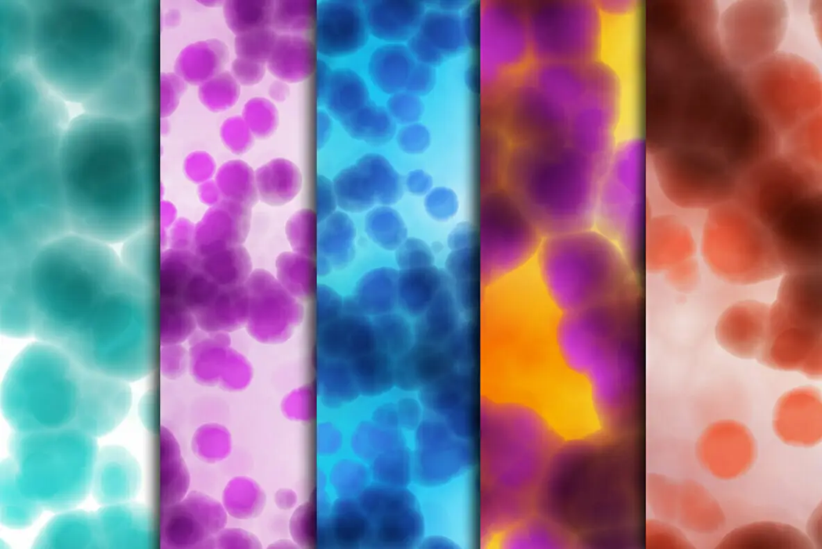 Bacteria Cell Backgrounds 3 Abstract - YouWorkForThem