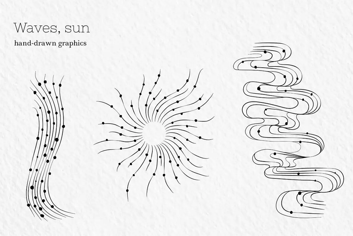 Zenart Linear Japanese Collection Illustrations - YouWorkForThem